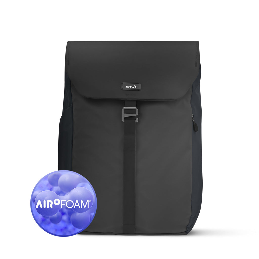 Mous | Flap Backpack with AiroFoam® - Midnight