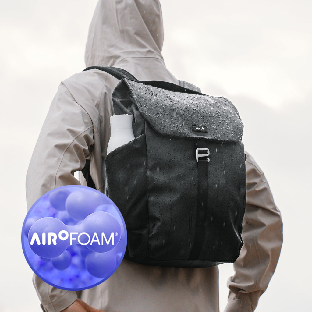 Mous | Flap Backpack with AiroFoam® - Midnight