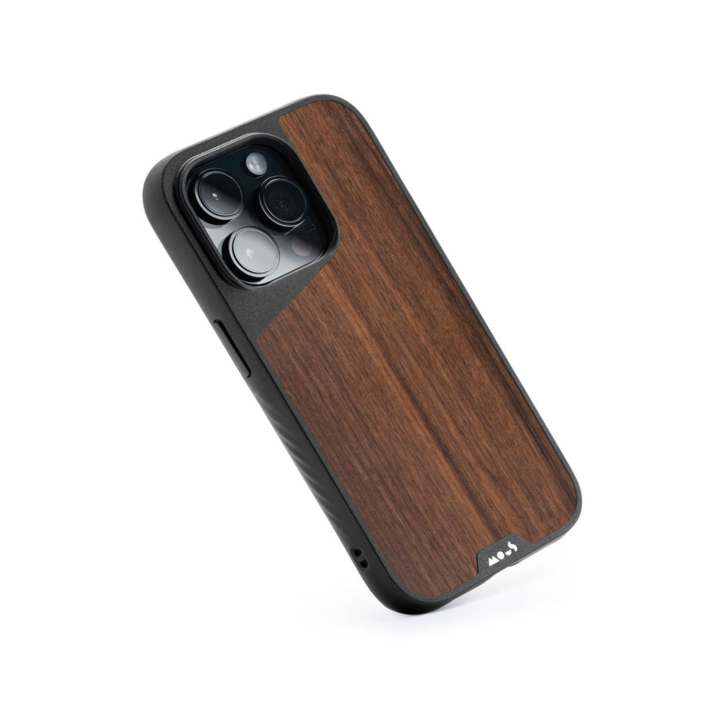 Mous | MagSafe® Compatible Walnut Phone Case - Limitless 5.0