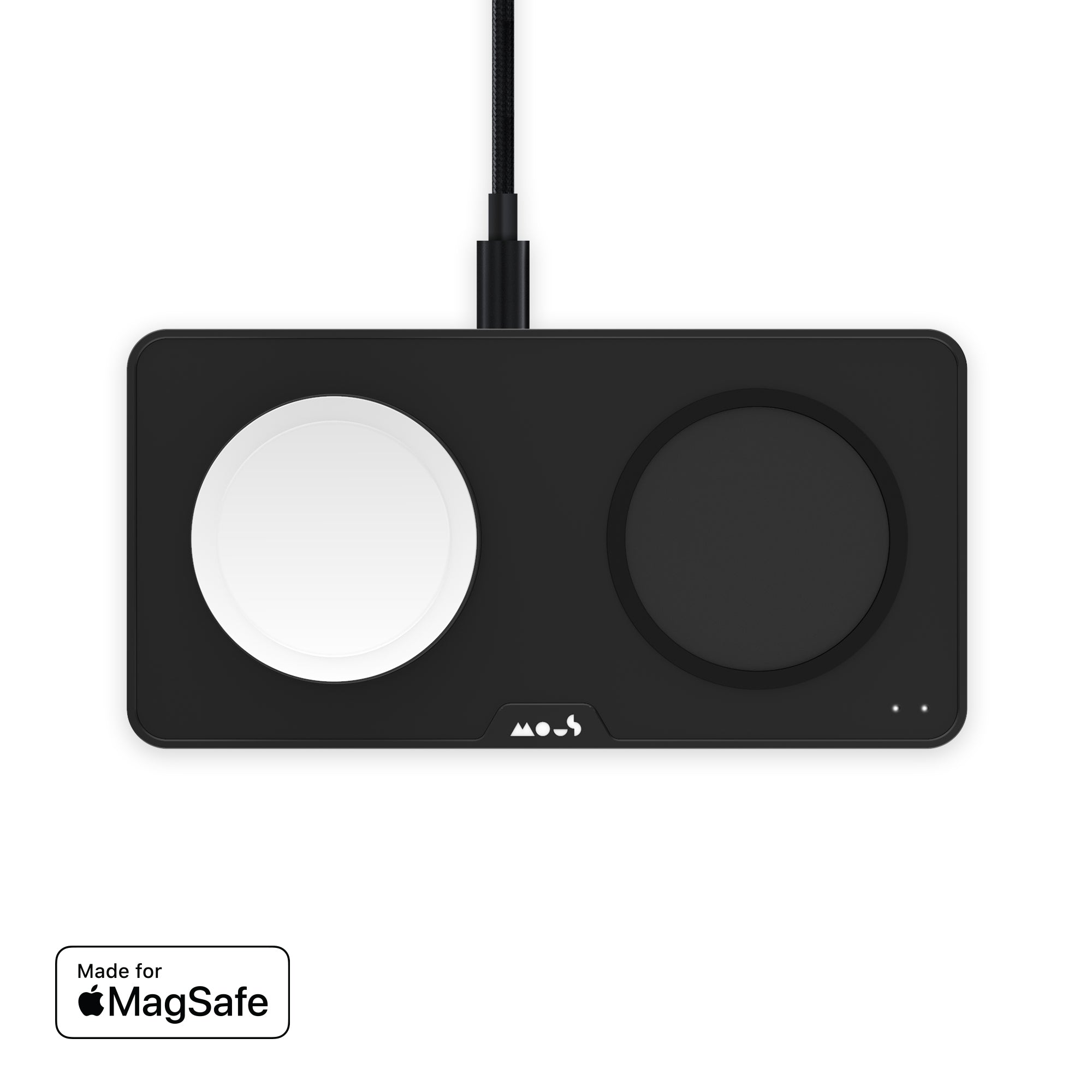 Mous | Matte Black Charging Station with MagSafe®