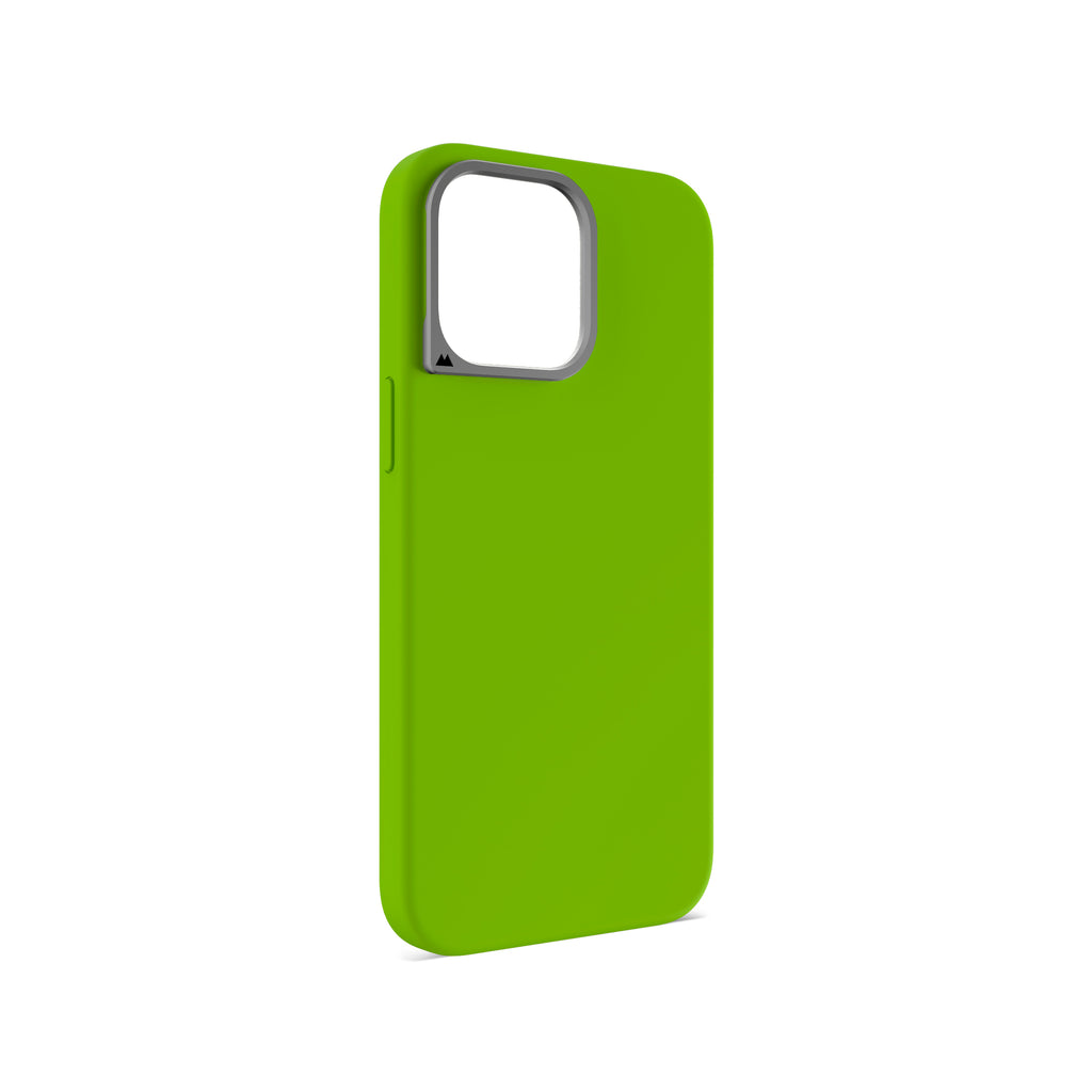 Mous | MagSafe® Compatible Lime Silicone Phone Case - Minimalist